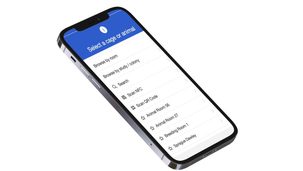 Mobile App for digital cage cards – PicoTeam